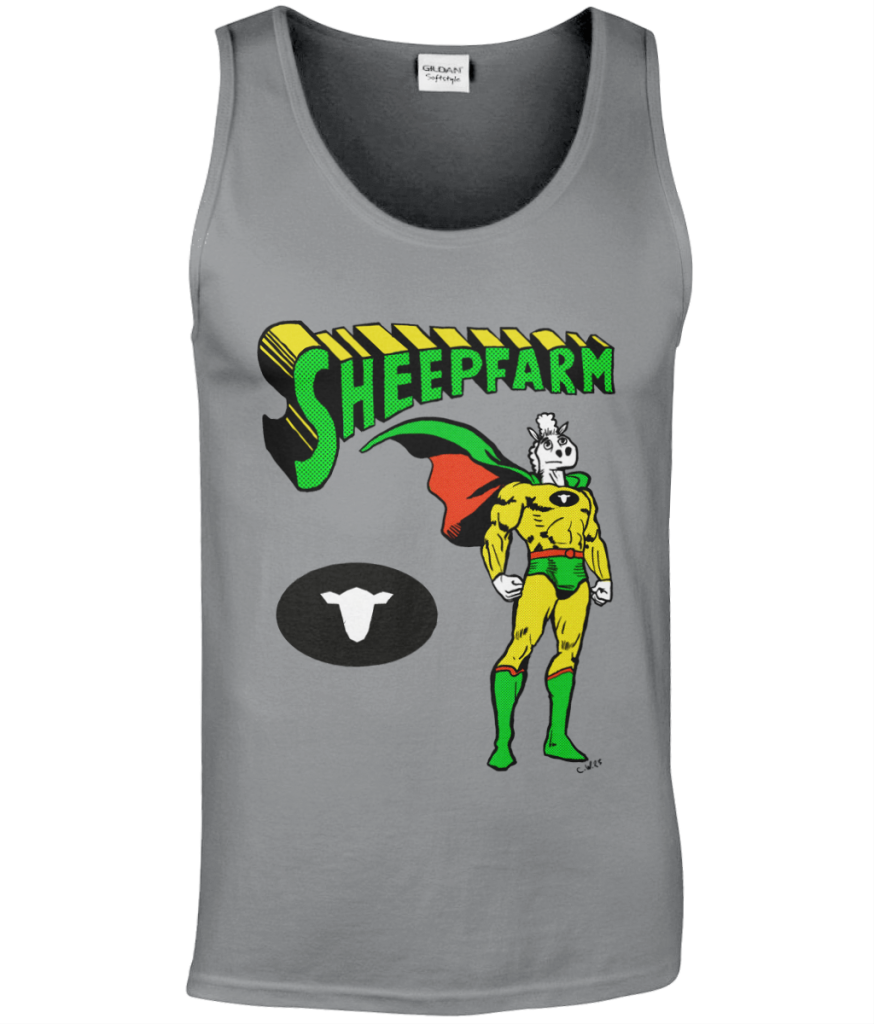 SUPER SHEEP vest – Sheep Farm Merch Store